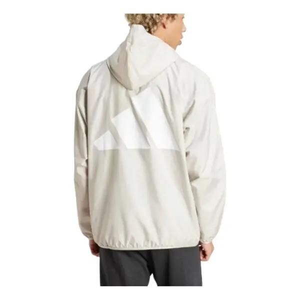 Adidas Essential Big Logo Sweat Windbreaker Jacket