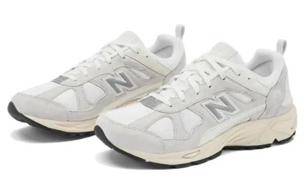 NEW BALANCE 878 Series Low Top Sneakers - Cream