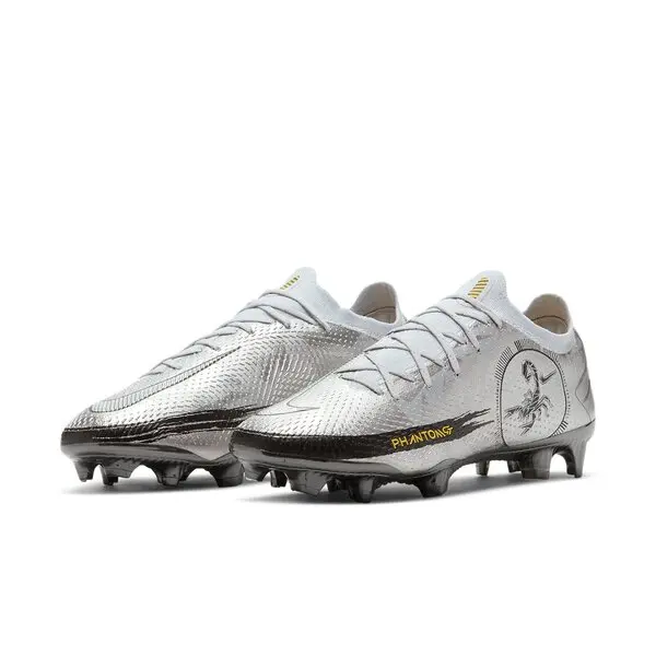 Nike Phantom Scorpion Elite Fg Soccer Cleats - Silver/black