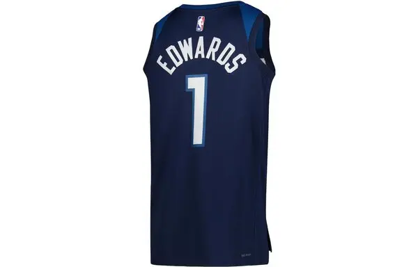 Nike Dri-fit Nba Minnesota Timberwolves Anthony Edwards Swingman Jersey