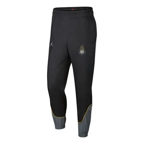 Nike As J Lgc Aj4 Woven Pant Anthracite - Black