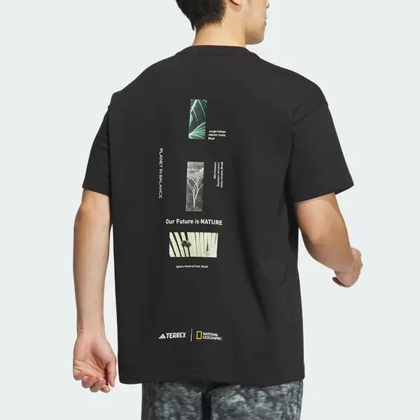 Adidas National Geographic Aeroready Graphic Tee Asia Sizing