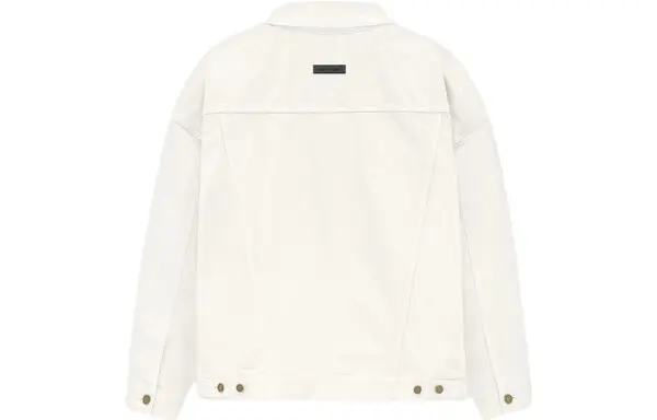 Fear Of God Fw23 Denim Jacket - White/beige