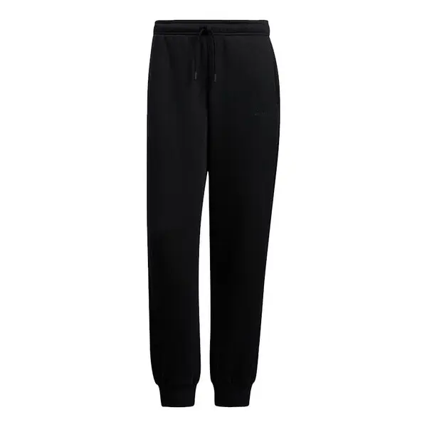 Adidas Neo Wp Tp Alphabet Logo Bundle Feet Sports Pants/trousers/joggers Black - Default Color