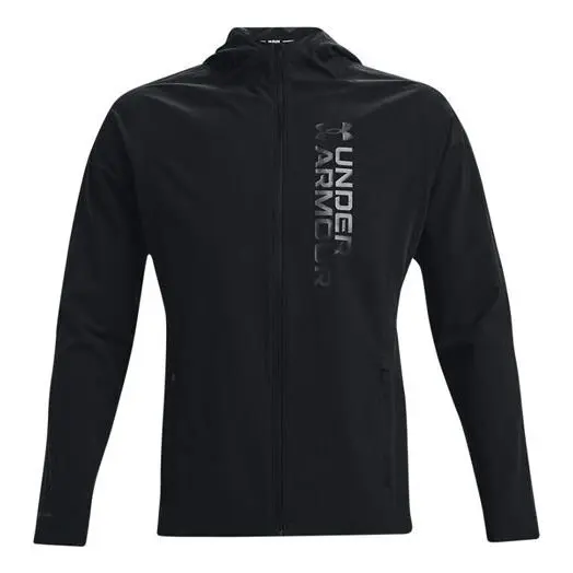 Under Armour Waterproof Hooded Jacket - Black