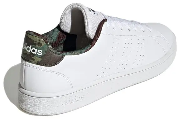 Adidas Advantage Base Court Sneakers - Cloud White/cloud White/core Black