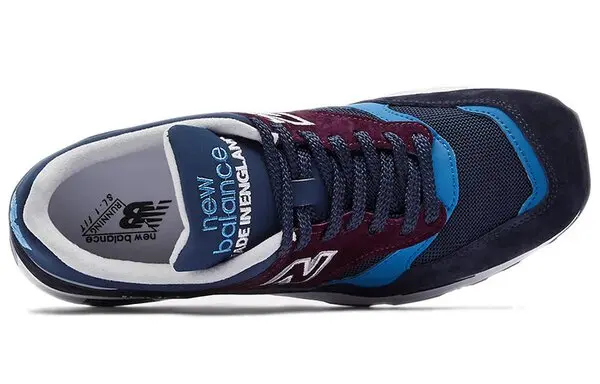 NEW BALANCE 1500 Made In England 'navy Burgundy - Blue/red
