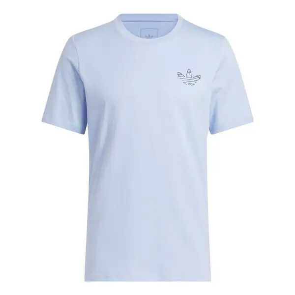 Adidas Originals Henry Jones New York City T-shirt - Blue Dawn