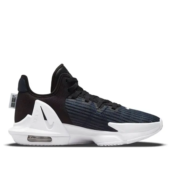 Nike Lebron Witness 6 Low Top Athletic Sneakers - Blue/white