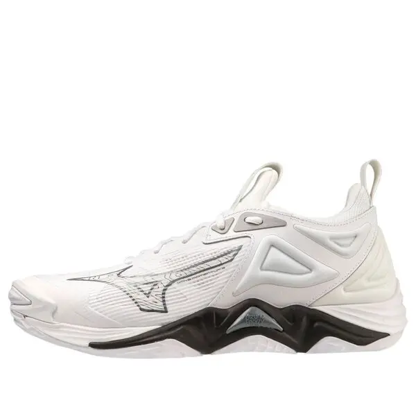 Mizuno Wave Momentum 3 Athletic Sneakers - White/black