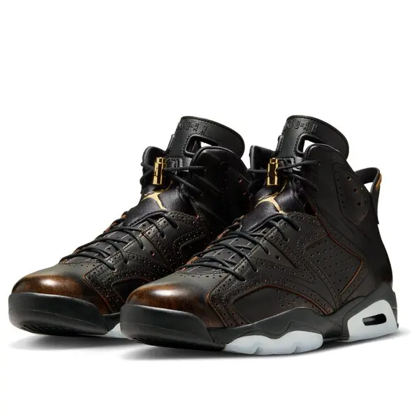 JORDAN 6 "xuan Wu" High Top Sneakers - Light British Khaki/black Sail