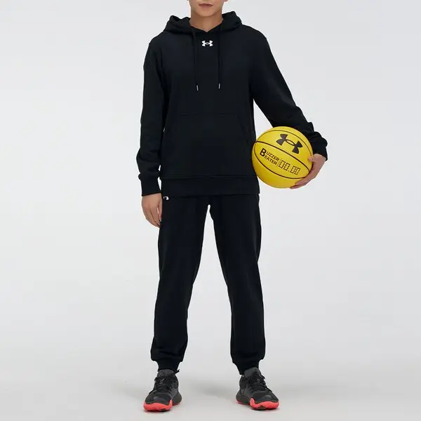 Under Armour Hustle Fleece Hoodie - Black