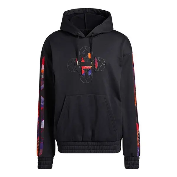 Adidas Harden Po Basketball Hoodie - Black