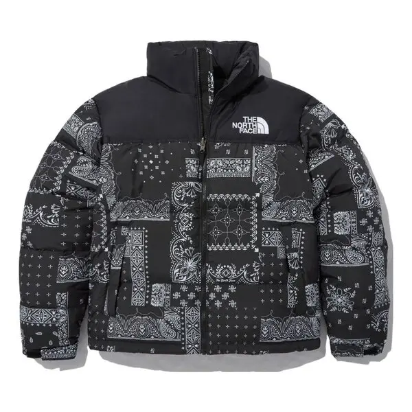 The North Face 1996 Nuptse Bandana Print Down Jacket - None