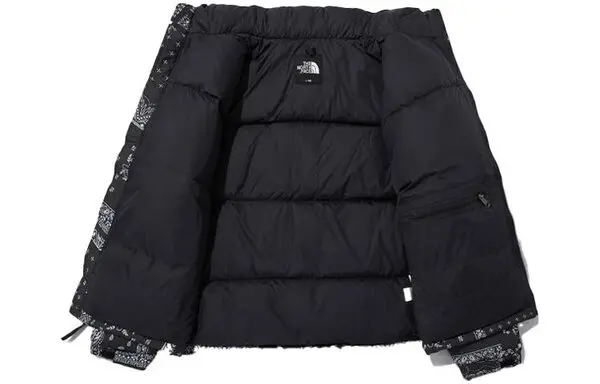 The North Face 1996 Nuptse Bandana Print Down Jacket - None
