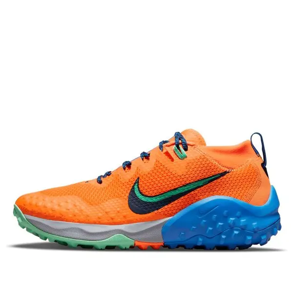 Nike Wildhorse Trail Running Shoes - Total Orange/obsidian/green Glow