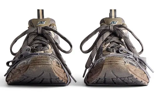 Balenciaga 3xl Sneakers - Brown/white/grey