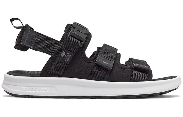 NEW BALANCE 750 Series Inspired Adjustable Sandals - Black