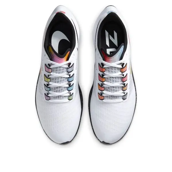 Nike Zoom Pegasus 37 "paint Splatter" Athletic Sneakers - Red/white