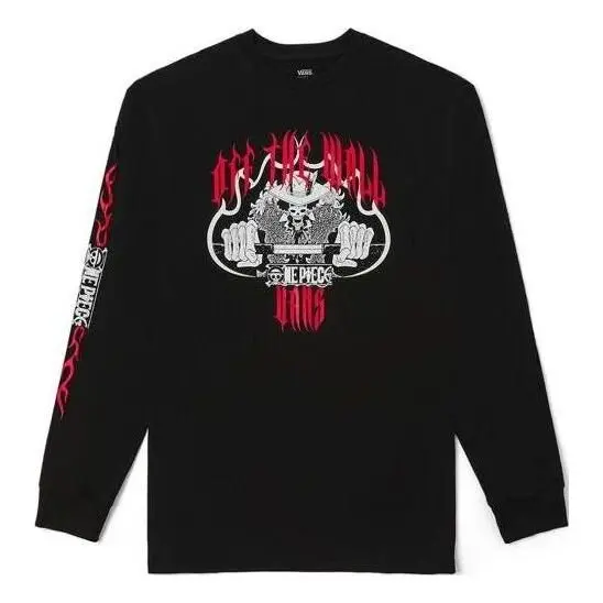 VANS X One Piece Long Sleeve T-shirt 'black