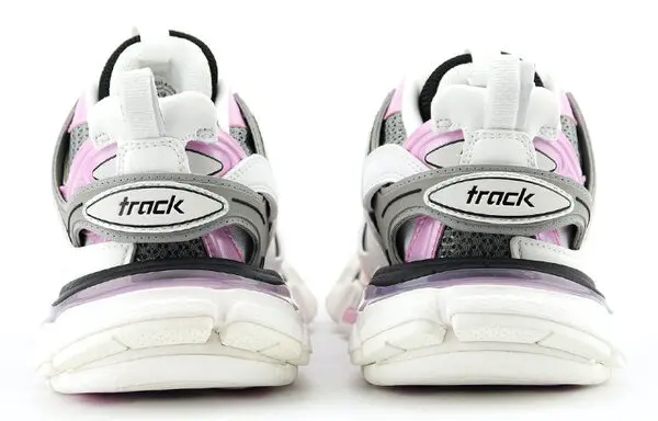 Balenciaga Track Sneaker - White/pink/grey