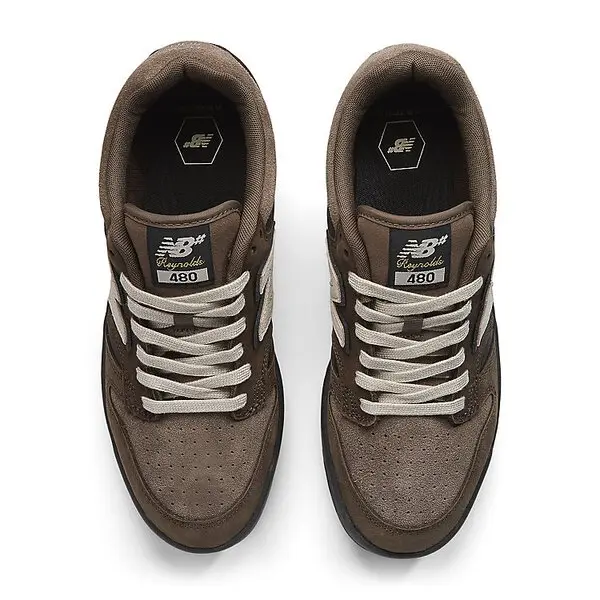 NEW BALANCE X Andrew Reynolds Numeric 480 Sneakers - Chocolate/tan