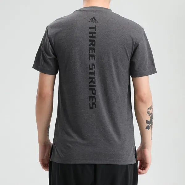 Adidas 3-bar Tech Tee With Alphabet Printing