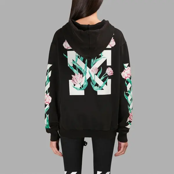 Off-White Floral Hoodie