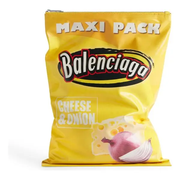 Balenciaga Chips Bag - Yellow