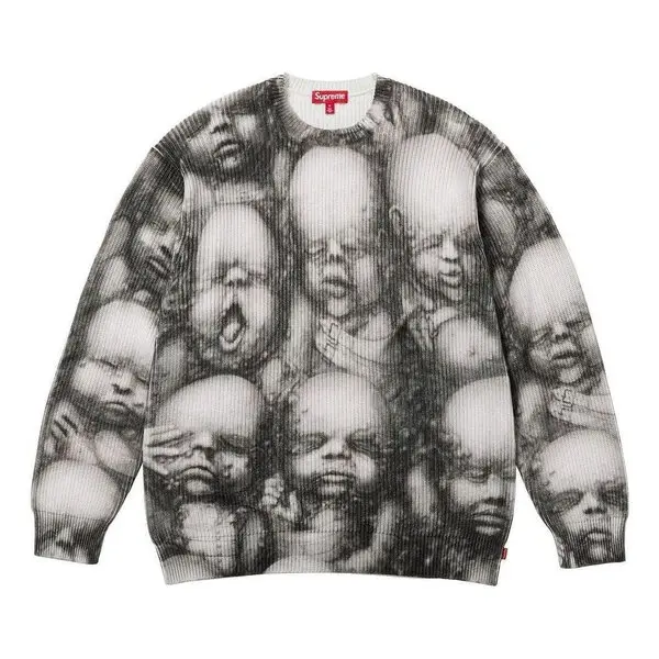 Supreme X H.r. Giger Sweater - Black