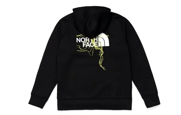 The North Face Pullover Hoodie - Black