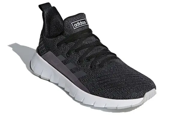 Adidas Asweego Core Lace Up Sneakers - Black