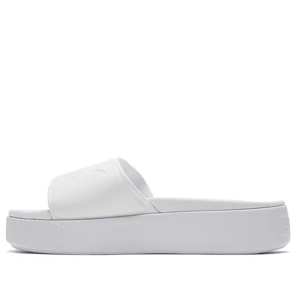 PUMA Platform Bold Slipper - White