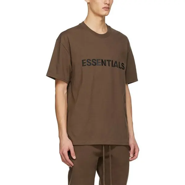 Fear Of God Fw20 Logo Tee 'rain Drum