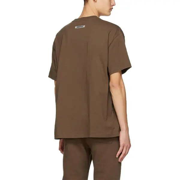 Fear Of God Fw20 Logo Tee 'rain Drum