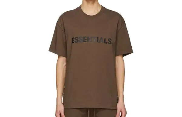 Fear Of God Fw20 Logo Tee 'rain Drum