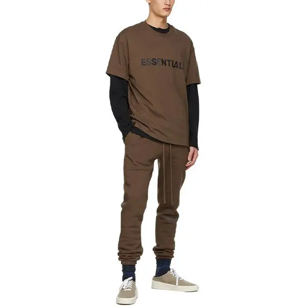 Fear Of God Fw20 Logo Tee 'rain Drum