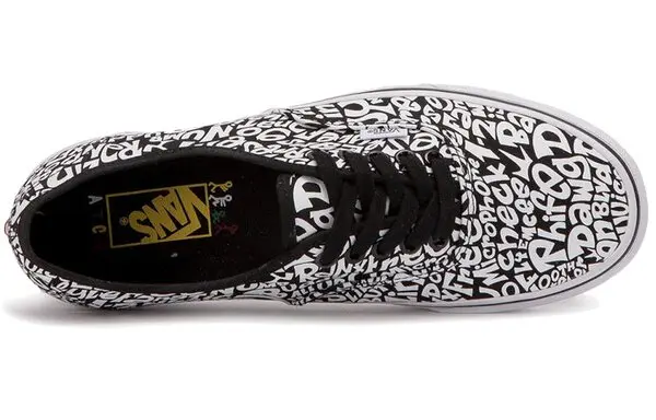 VANS A Tribe Called Quest X Authentic "tracklist" Sneakers