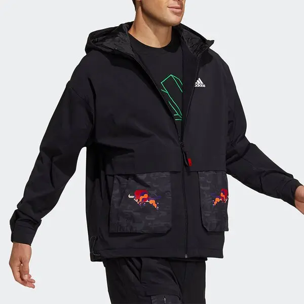 Adidas Cny Hooded Track Jacket