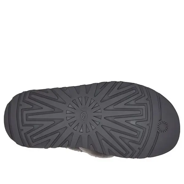 UGG Disco Cross Slide - Charcoal Grey