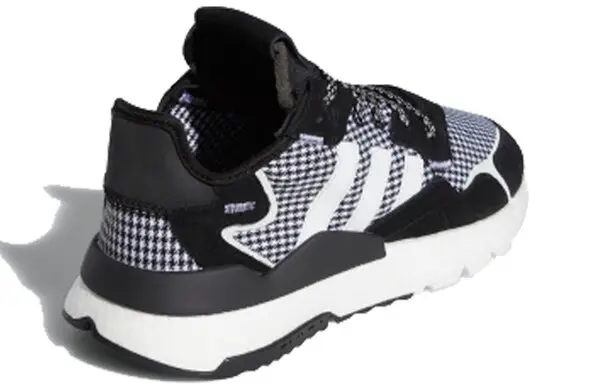 Adidas Nite Jogger Low Top Sneakers - Black