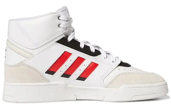 Adidas Drop Step Xl Sneakers - White/gray/red