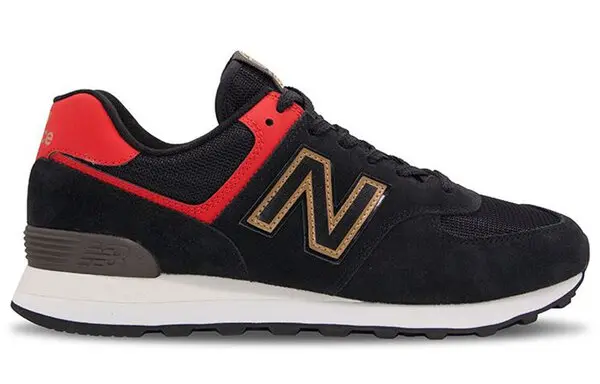 NEW BALANCE 574 Athletic Sneakers - Black