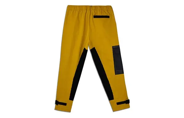 Adidas Originals Adv Wv Pant Colorblock Outdoor Multiple Pockets Cargo Sweatpants - Yellow