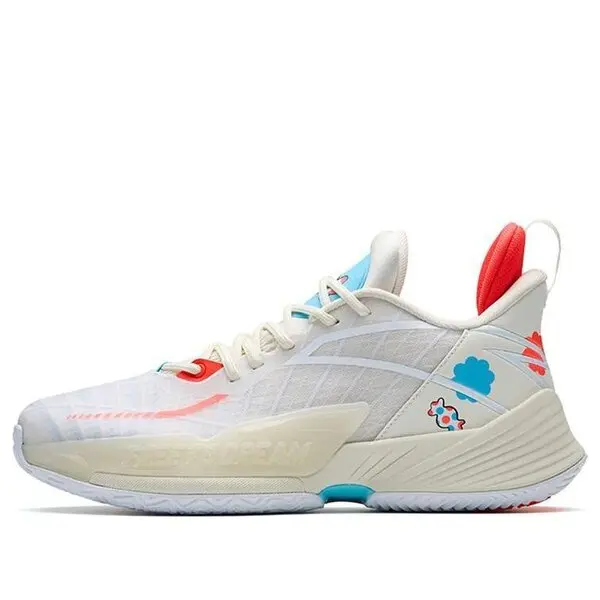 ANTA Light Horseman 3 Sneakers - White/blue/red