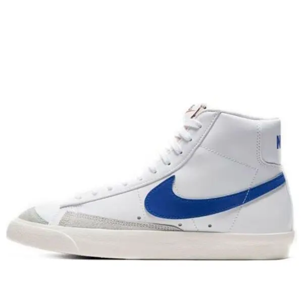 Nike Blazer Mid '77 High Top Sneakers - Blue/white