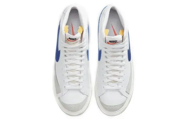 Nike Blazer Mid '77 High Top Sneakers - Blue/white