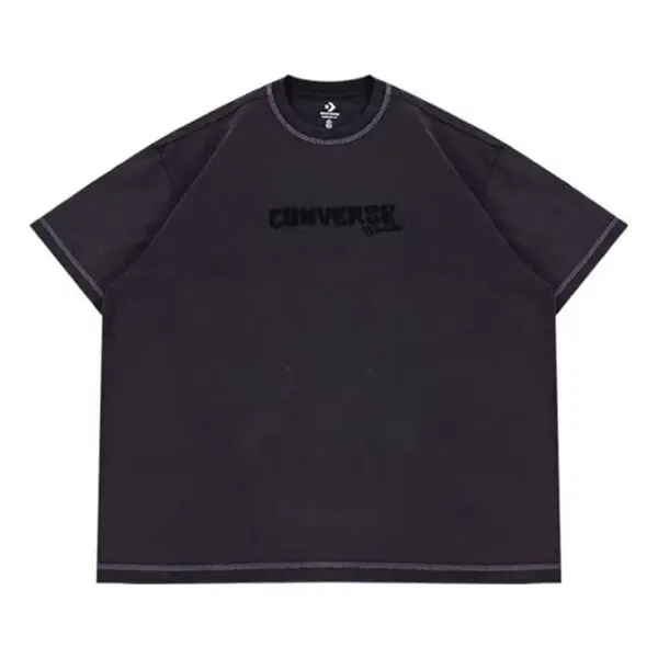 CONVERSE Skateboard Wash Tee Asia Sizing - Washed Black
