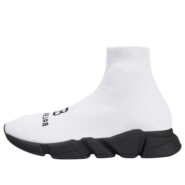 Balenciaga Speed Trainer Sneakers - White/black