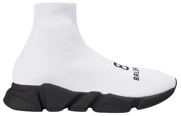 Balenciaga Speed Trainer Sneakers - White/black